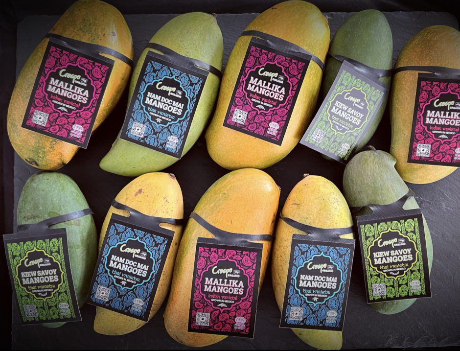 Crespo Organic Debuts Opulent Specialty Mango Tags - Under the Mango Tree